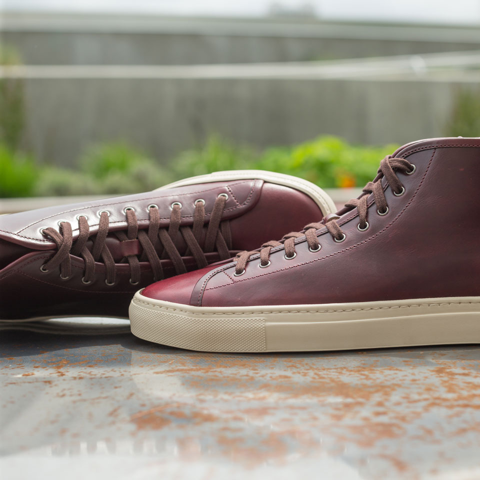 Horween Chromexcel 8 High Top | Gustin | Shoes | Sneakers