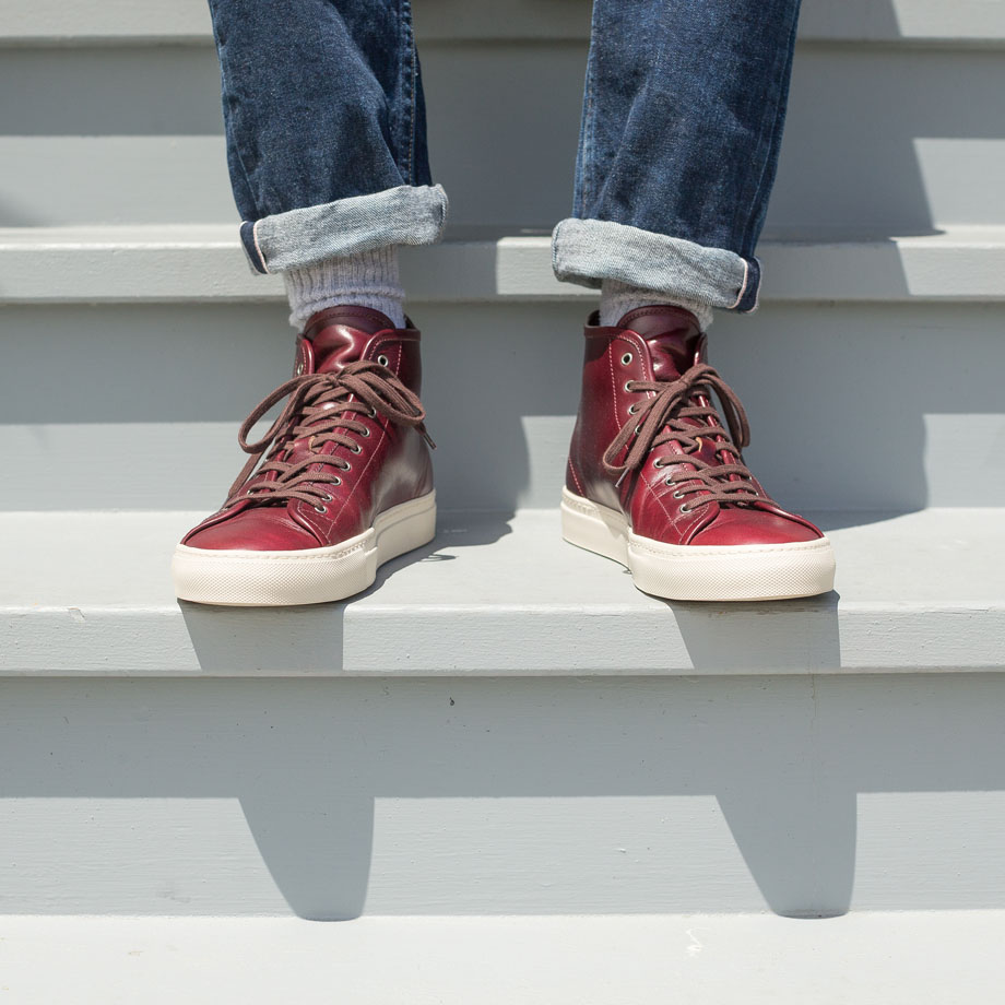 Horween Chromexcel 8 High Top | Gustin | Shoes | Sneakers