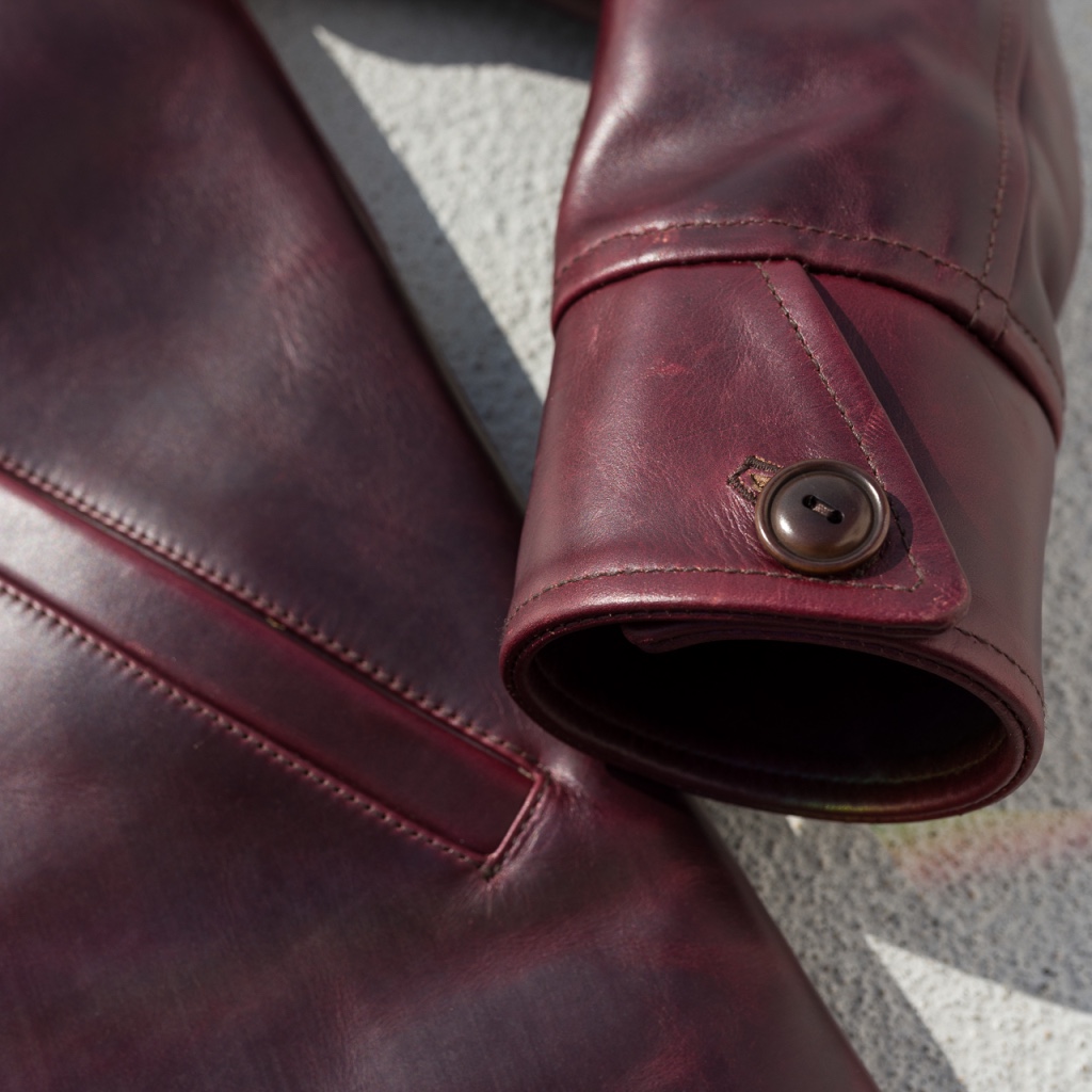The L1 - Chromexcel #8 Horween Leather Jacket | Gustin