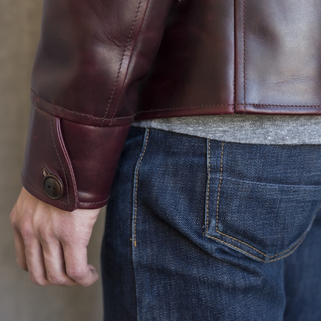 The L1 - Chromexcel #8 Horween Leather Jacket | Gustin