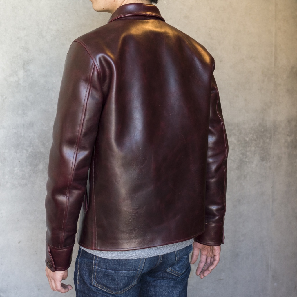 The L1 - Chromexcel #8 Horween Leather Jacket | Gustin