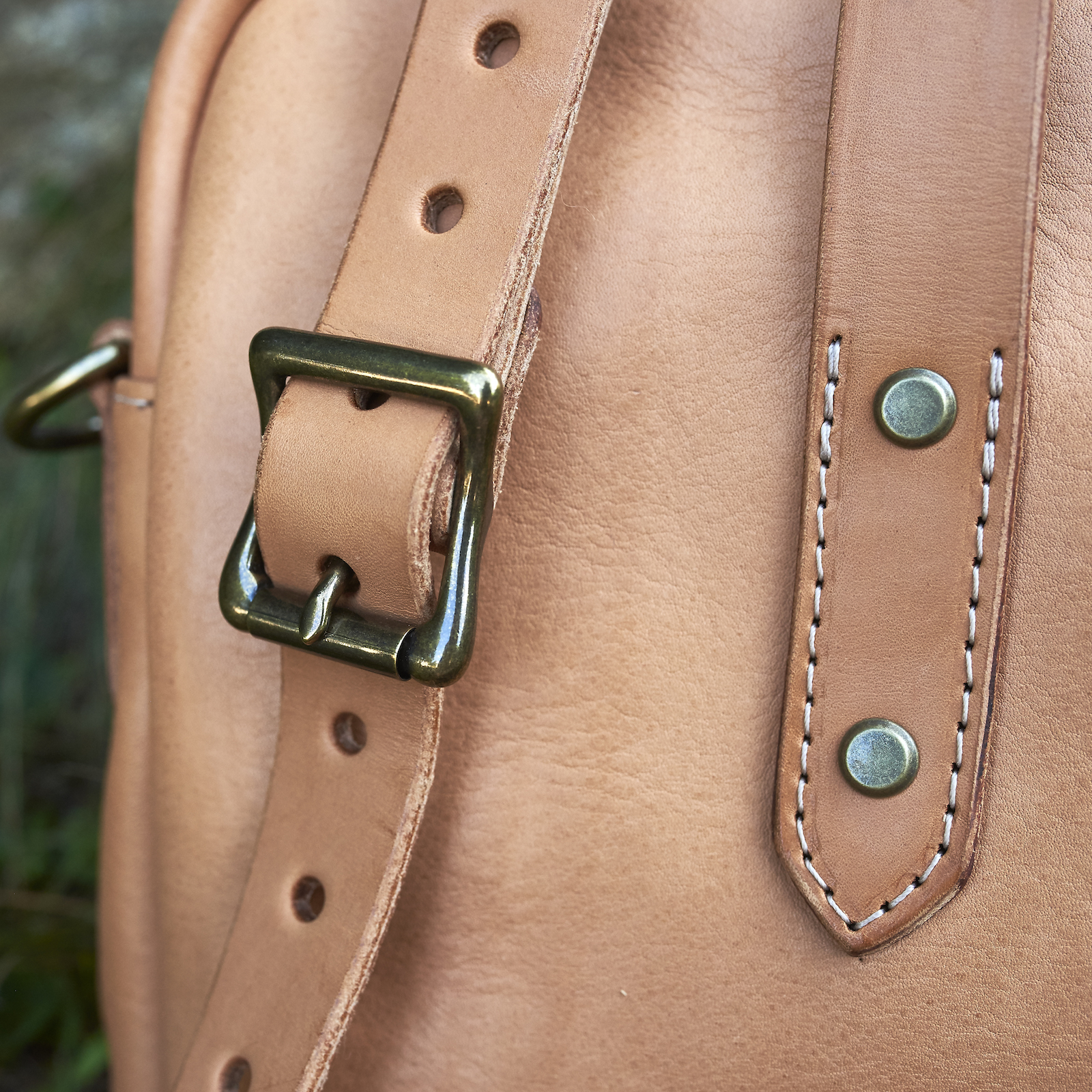 Horween Briefcase - Natural Essex | Gustin | Accessories