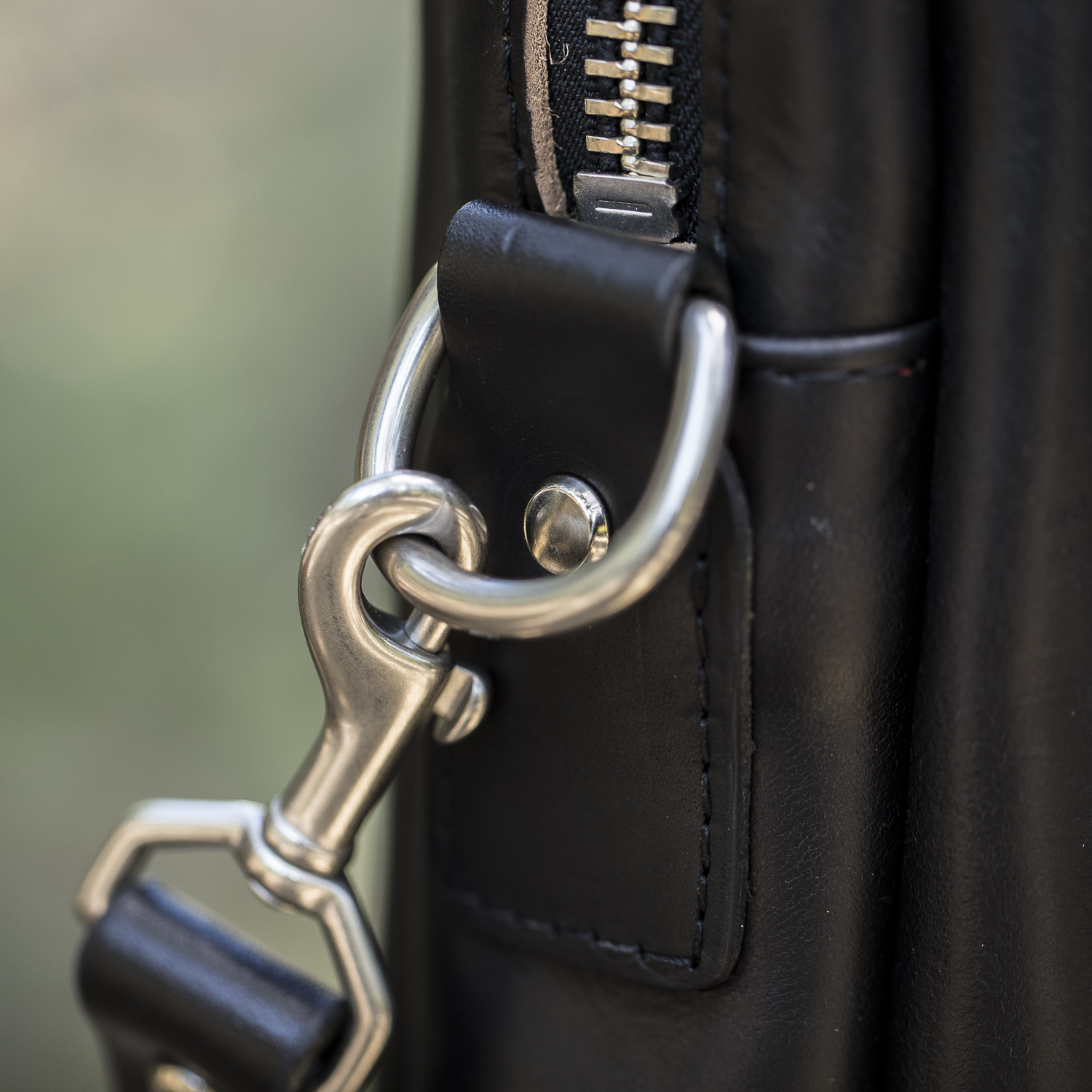 Horween Briefcase - Chromexcel Black | Gustin | Accessories