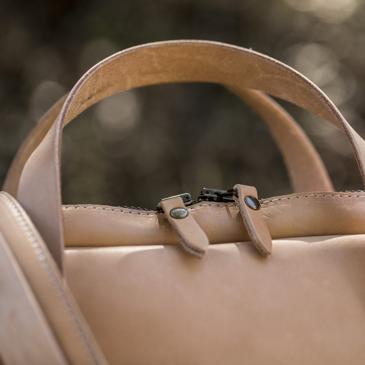 Horween Briefcase - Natural Essex | Gustin | Accessories