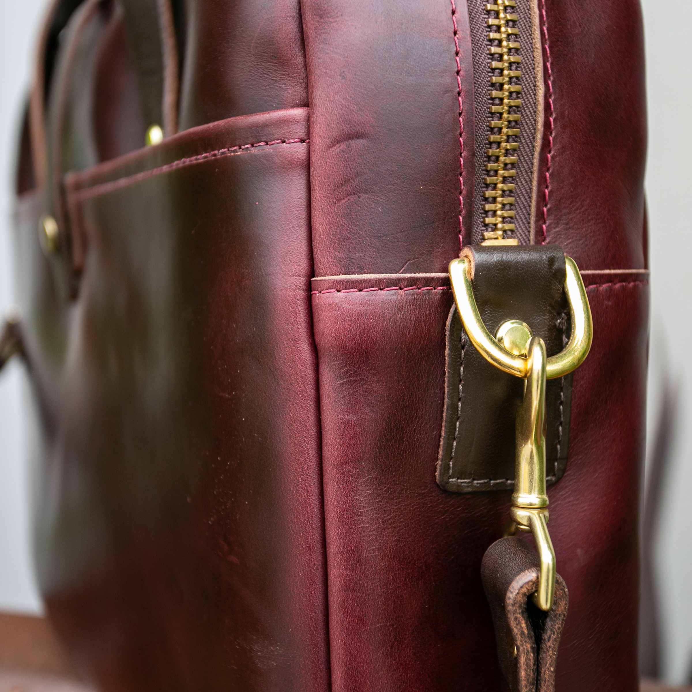 The Deluxe Briefcase - Horween Chromexcel 8 | Briefcases