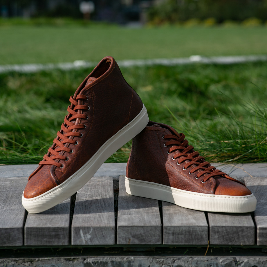 Horween Bison High Top | Gustin | Shoes | Sneakers