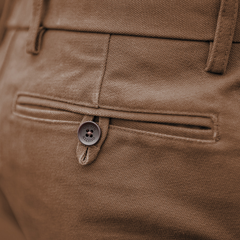 207 Camel Duck Canvas Chino | Gustin | Chinos | Chinos