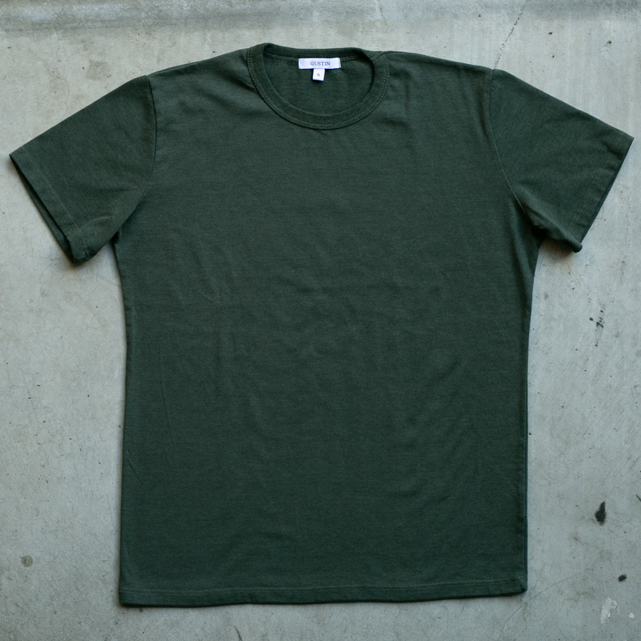 Heavyweight Heather T-Shirt 2 Pack (Forest) | Gustin | Knits
