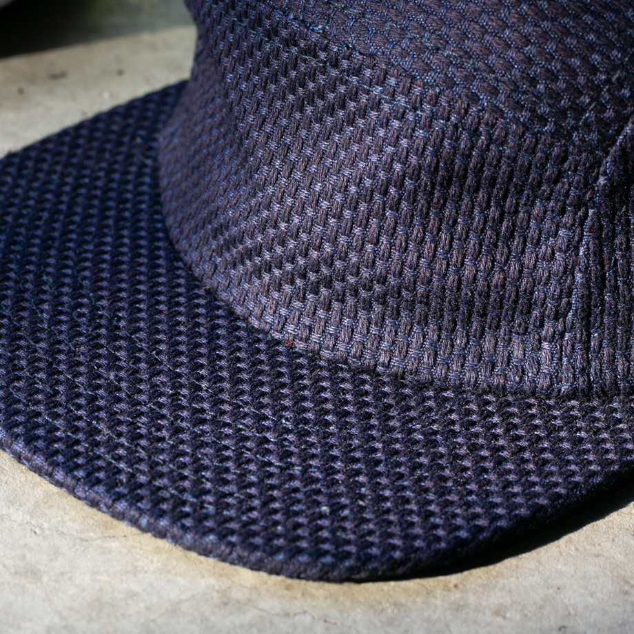 Camp Hat - Monster Sashiko Indigo | Gustin Accessories Hats