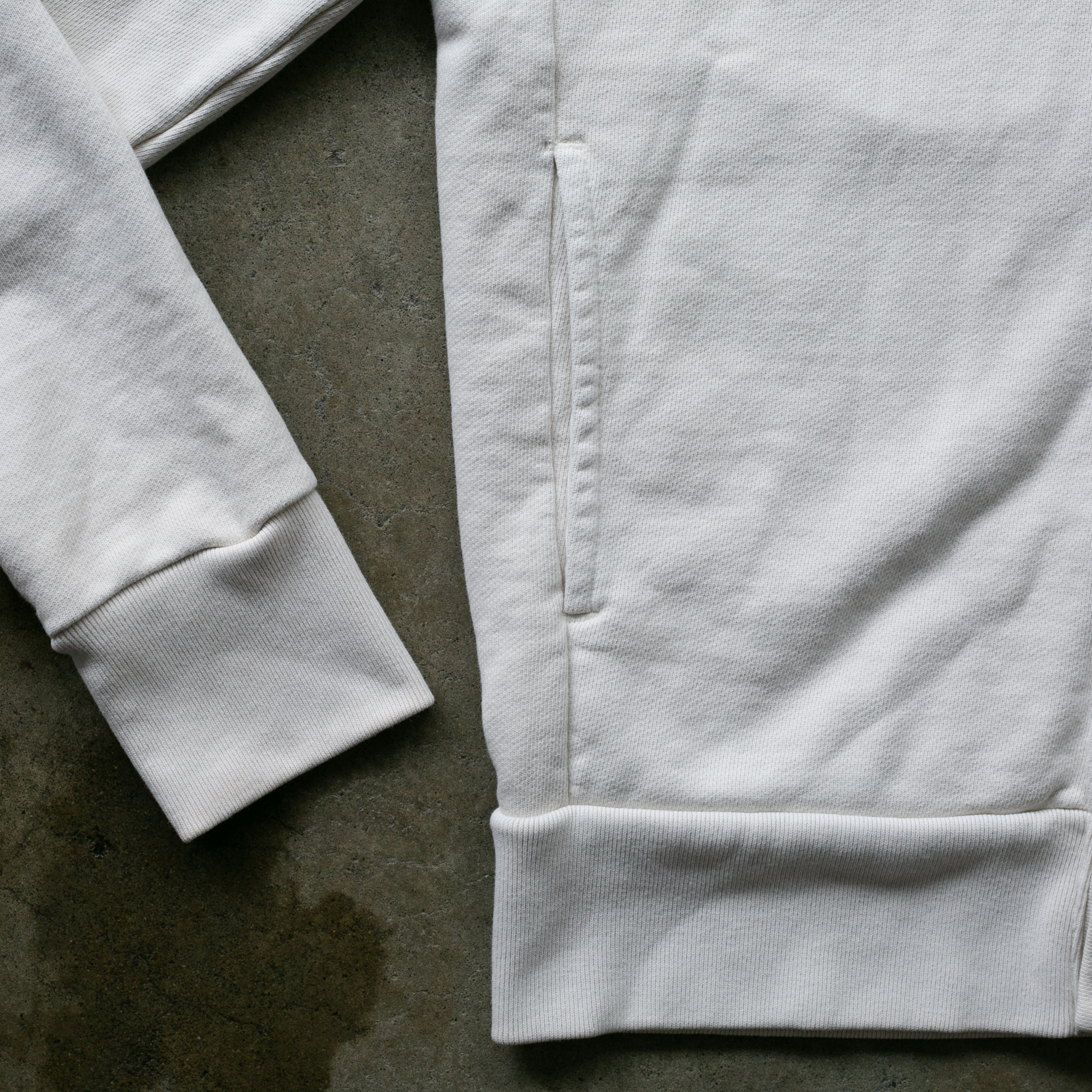 French Terry Cardigan - Natural | Gustin Knits | Sweatshirts