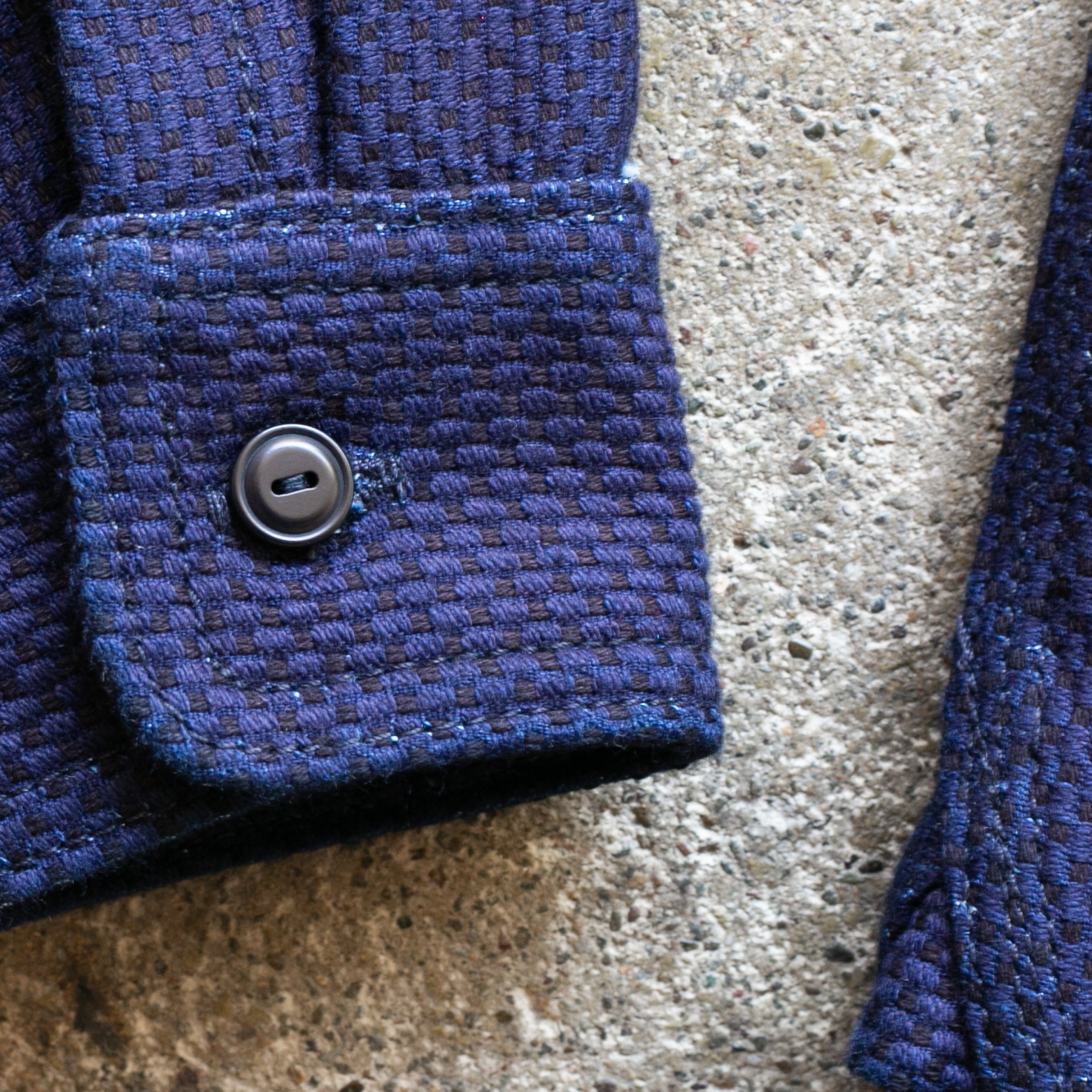 184 Indigo Monster Sashiko Workshirt | Gustin | Workshirts