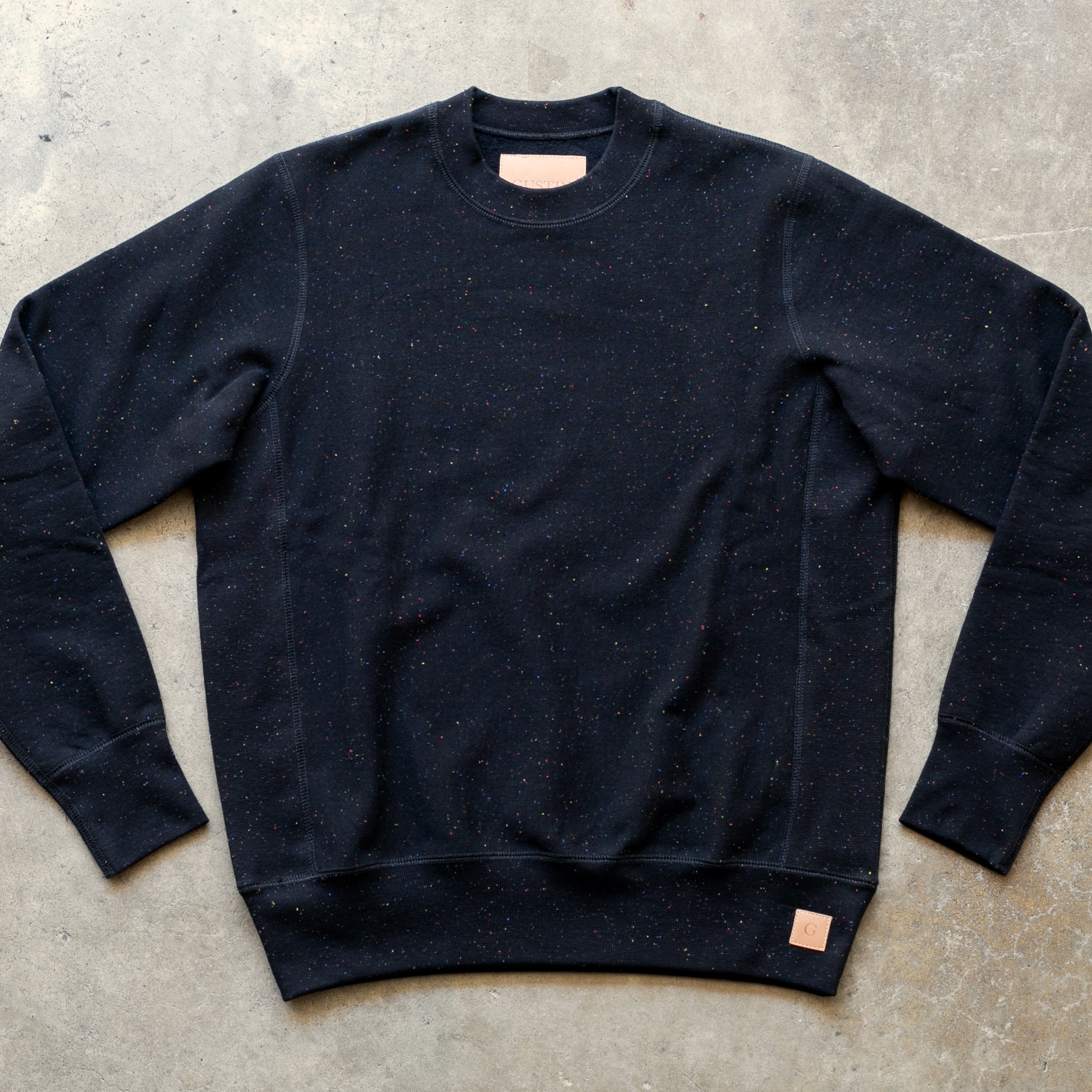 Vintage Heavyweight Sweatshirt - Cosmic Rainbow Nep | Gustin