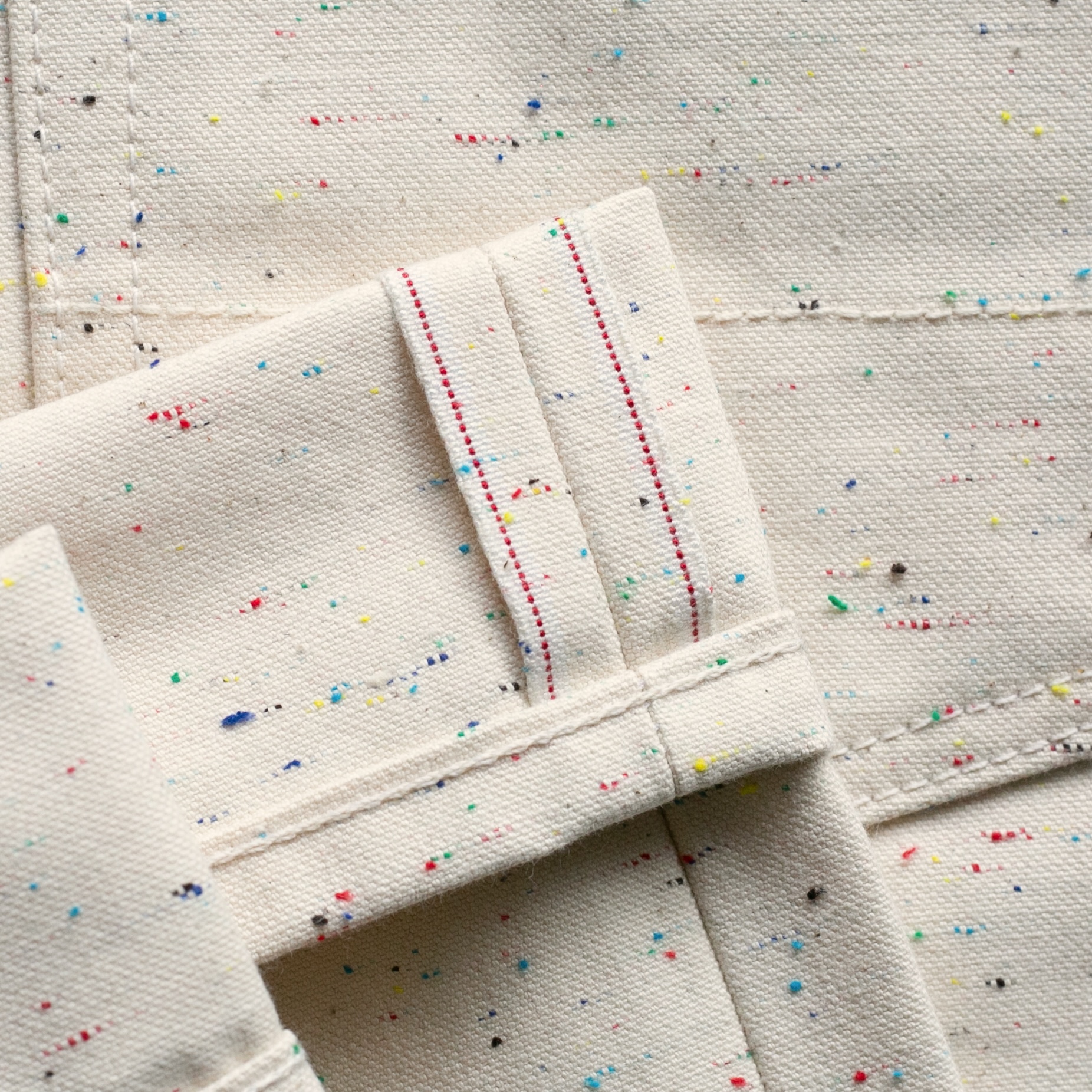 604 Rainbow Nep Selvedge Canvas | Gustin | Jeans | Selvedge