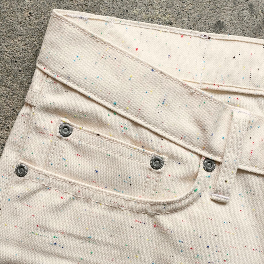 604 Rainbow Nep Selvedge Canvas | Gustin | Jeans | Selvedge