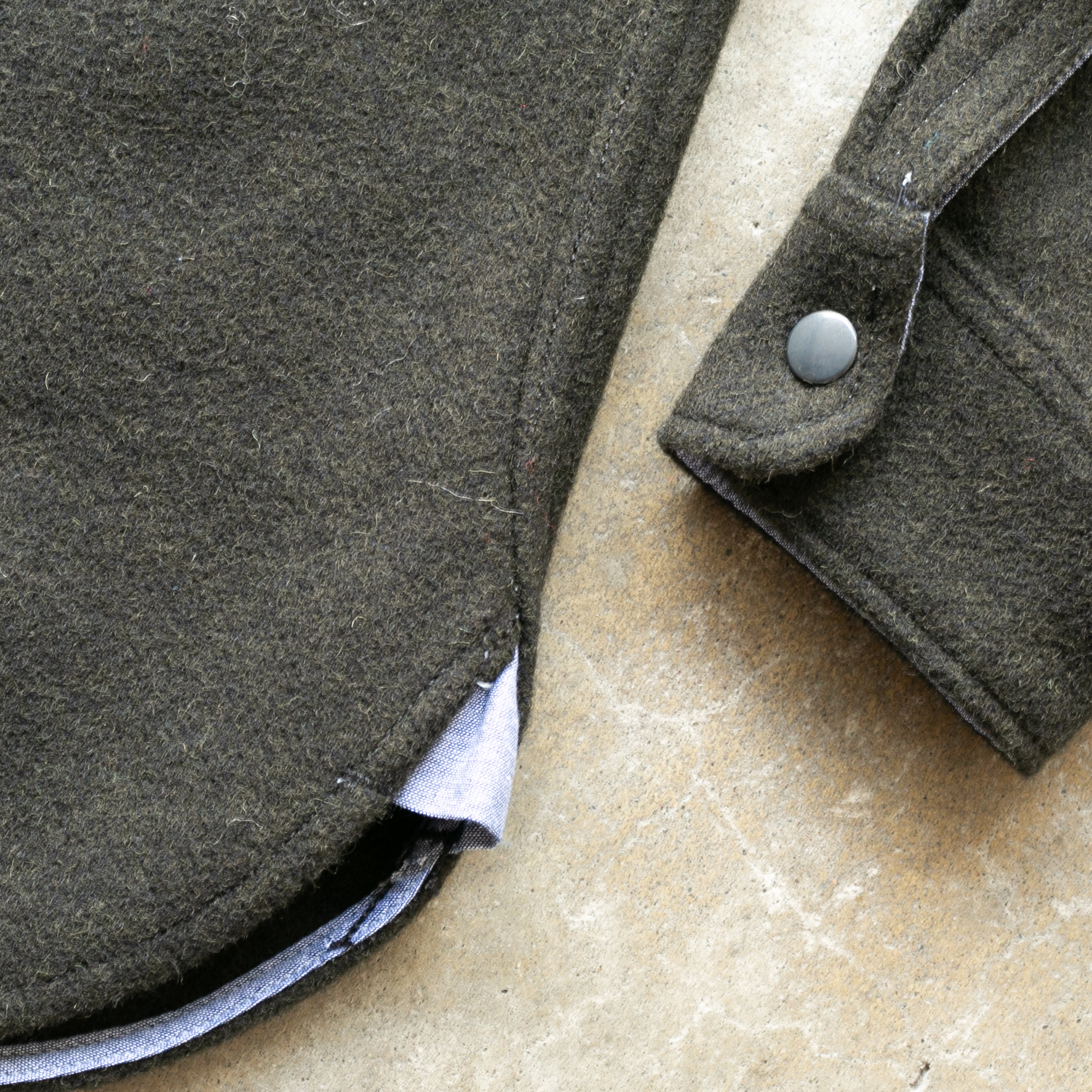 36 Olive Wool CPO | Gustin | Jackets | CPO Jackets