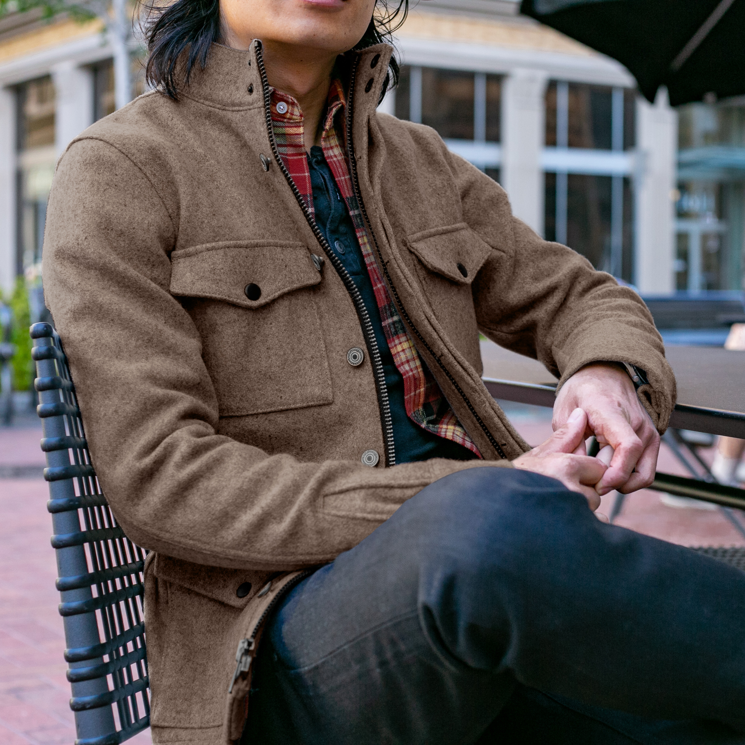 Oak Wool Field Jacket | Gustin | Jackets | Field Jackets